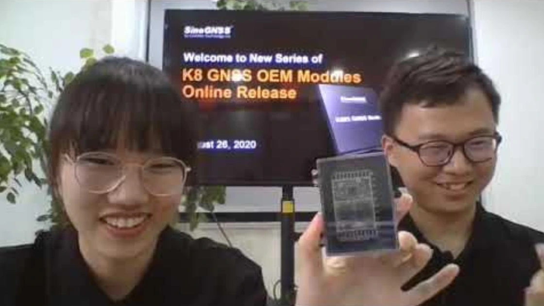 Transmisión en directo de los módulos GNSS OEM de la serie K8 - ComNav ...